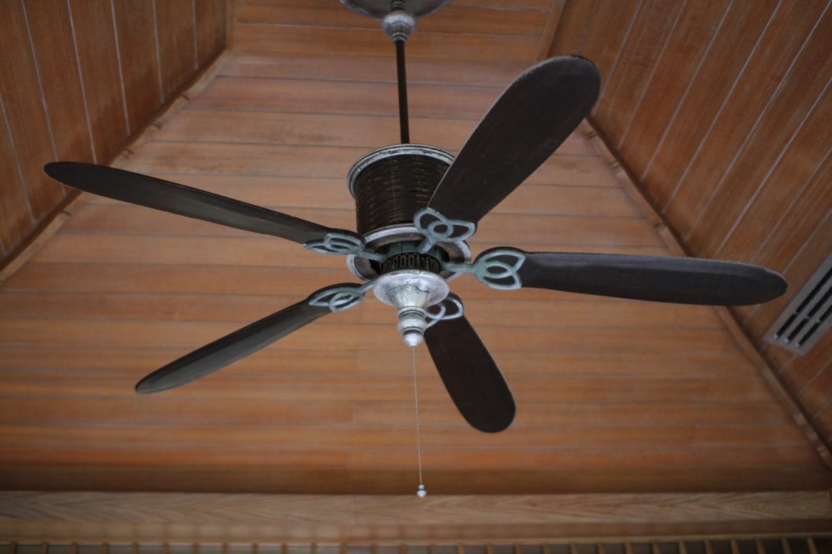 There's Dust up There? How to Clean Ceiling Fans